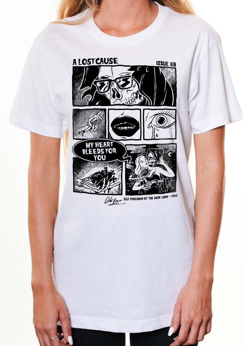 Comic V2 Boyfriend Tee – A Lost Cause