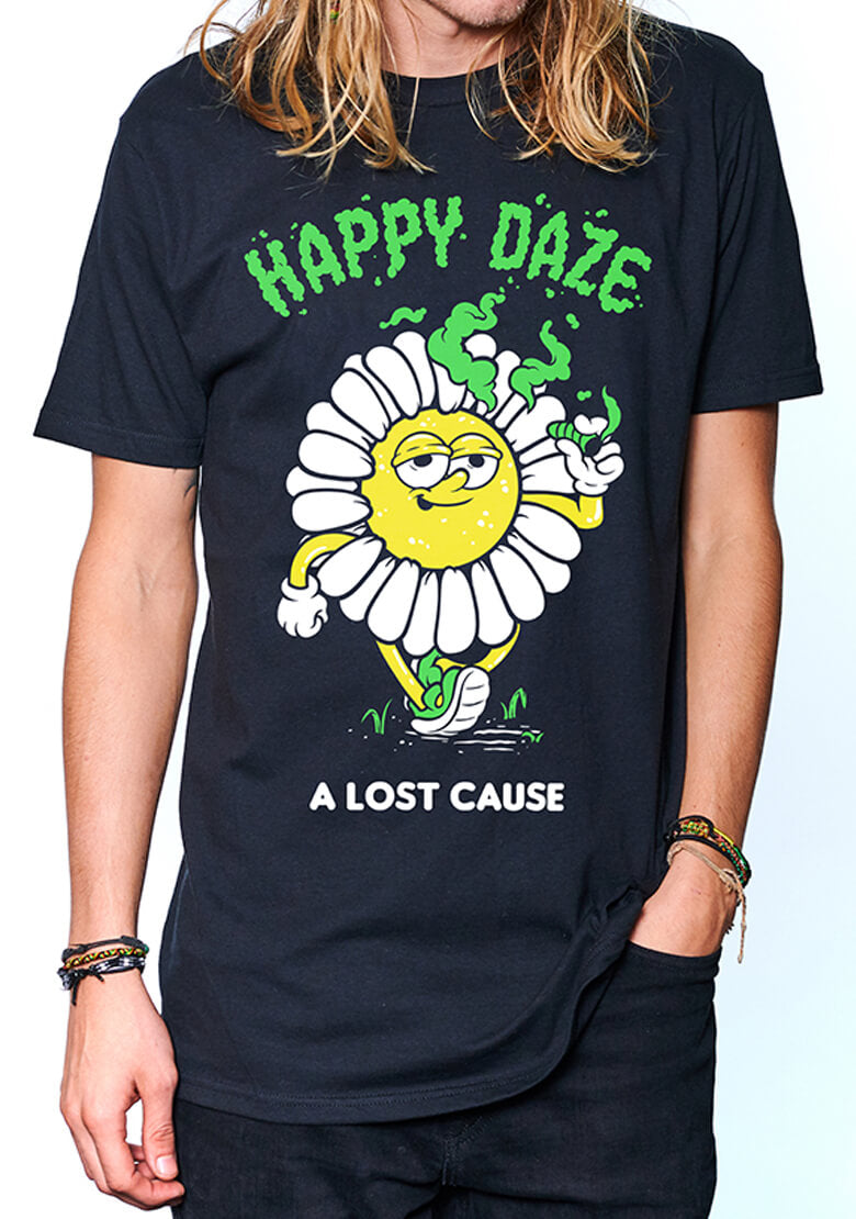 Happy Daze Tee – A Lost Cause