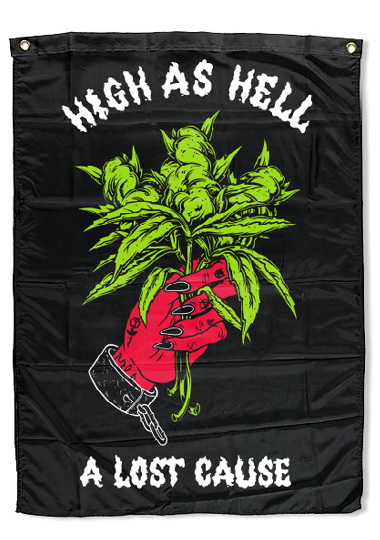 High As Hell Banner – A Lost Cause